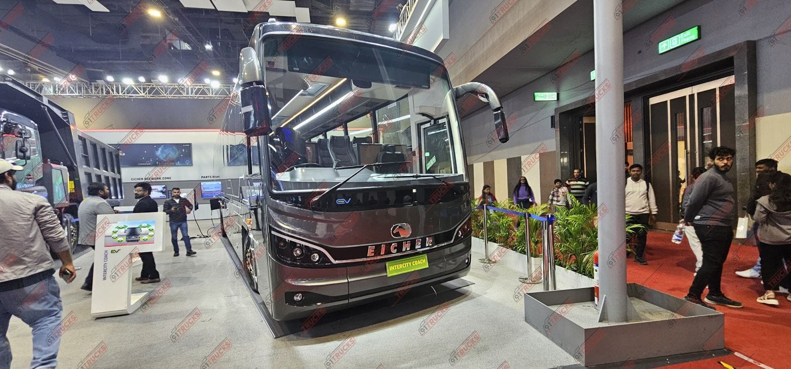Eicher Unveils Intercity Coach EV at Bharat Mobility Expo 2025